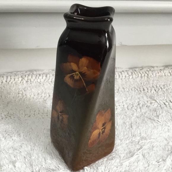Roseville | Accents | Vintage Rozane Ware Pansy Pottery Vase From ...